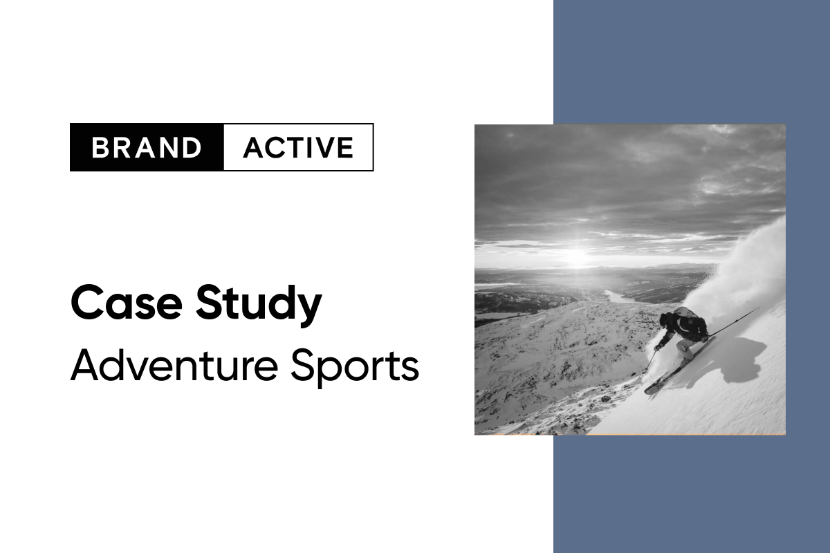 Case Study - Adventure Sports - Brand Active